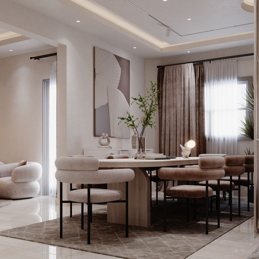 modern dining room | Interior Design Ideas