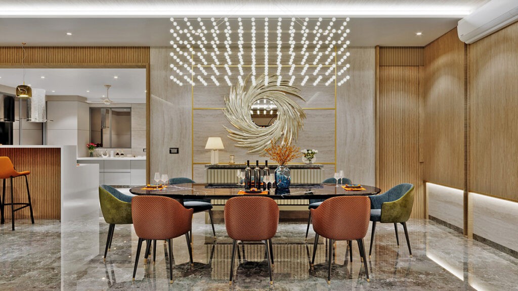 40 Large Dining Rooms That Will Impress Dinner Guests