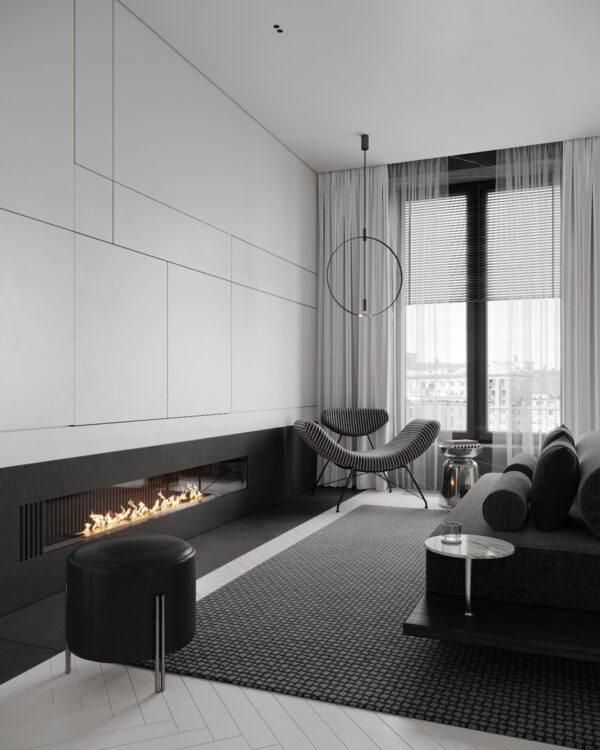 modern fireplace | Interior Design Ideas