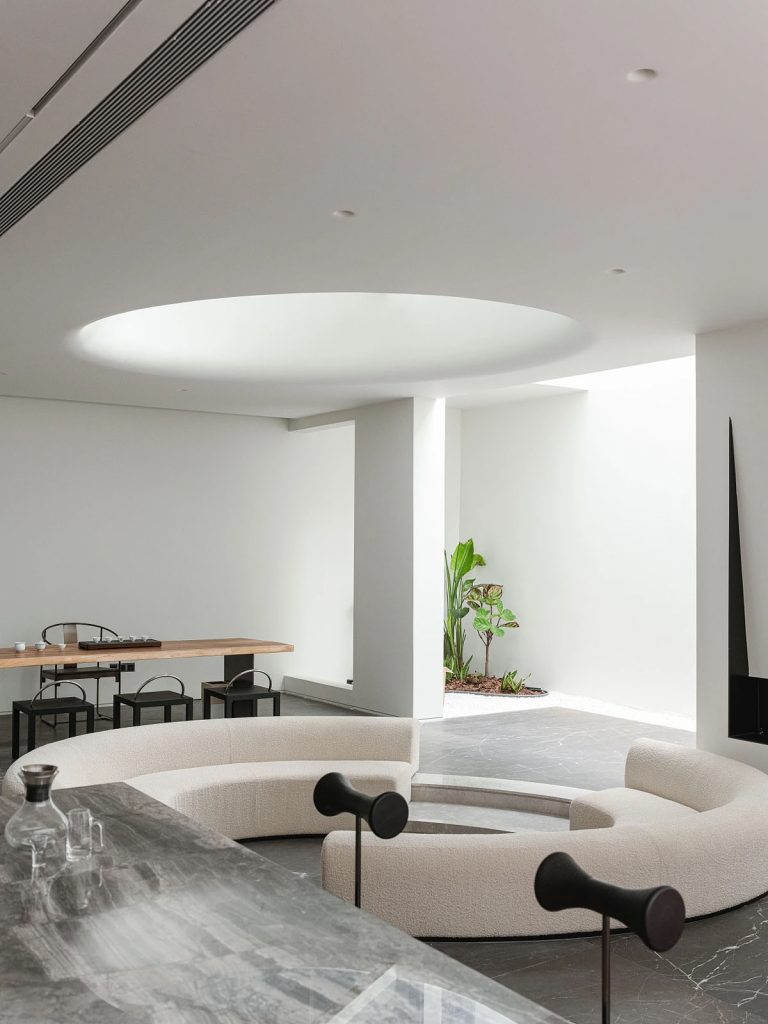 round conversation pit | Interior Design Ideas