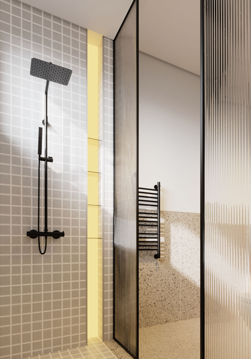 shower area | Interior Design Ideas