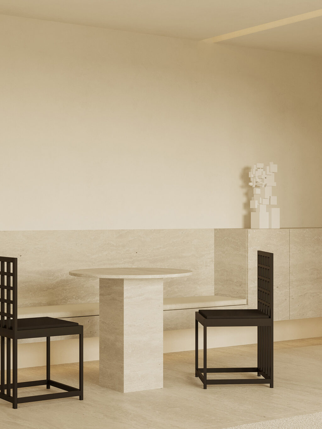 Minimalist Interiors That Display Designer Furniture Like Works Of Art