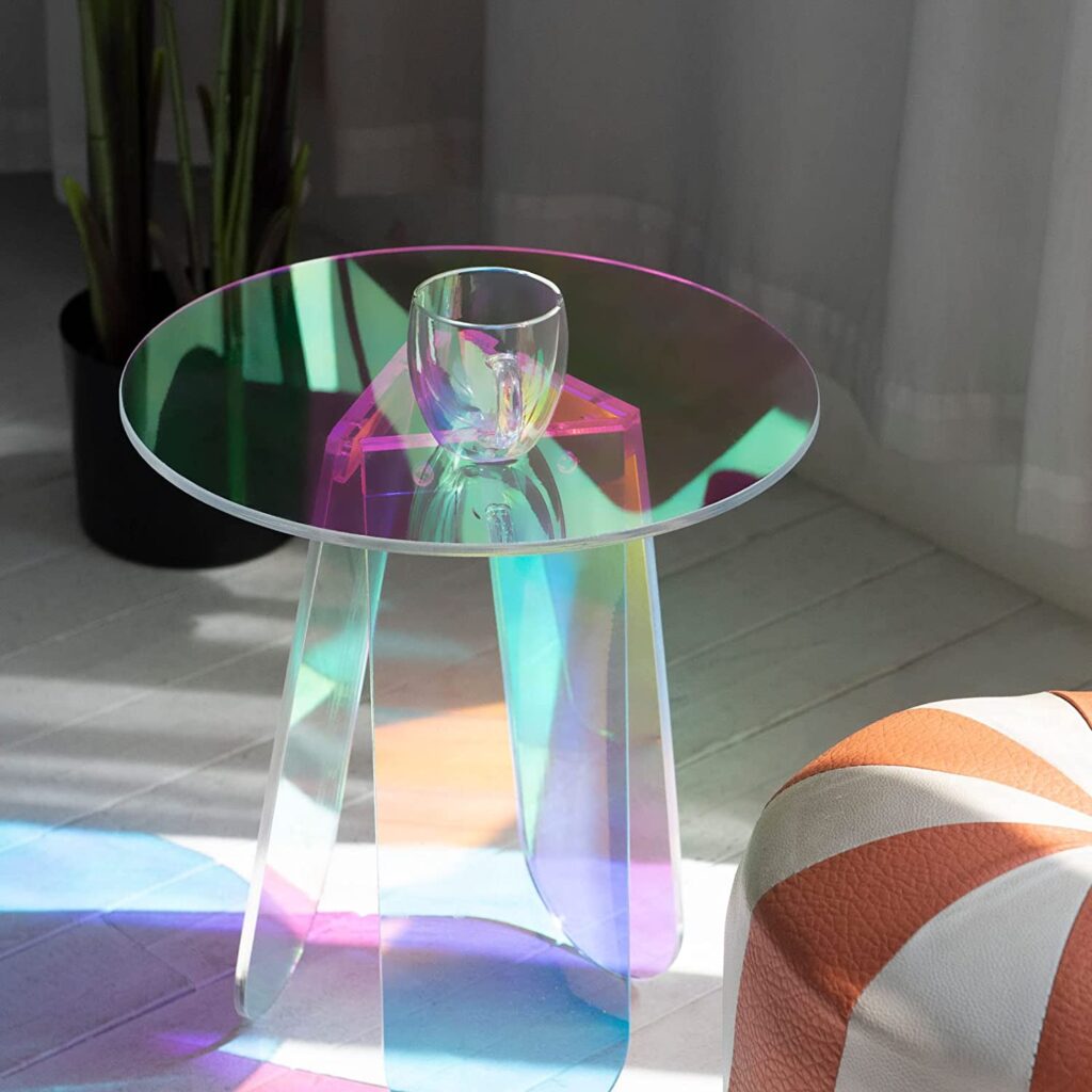 51 Acrylic Side Tables that Make Minimalism Look Glamorous