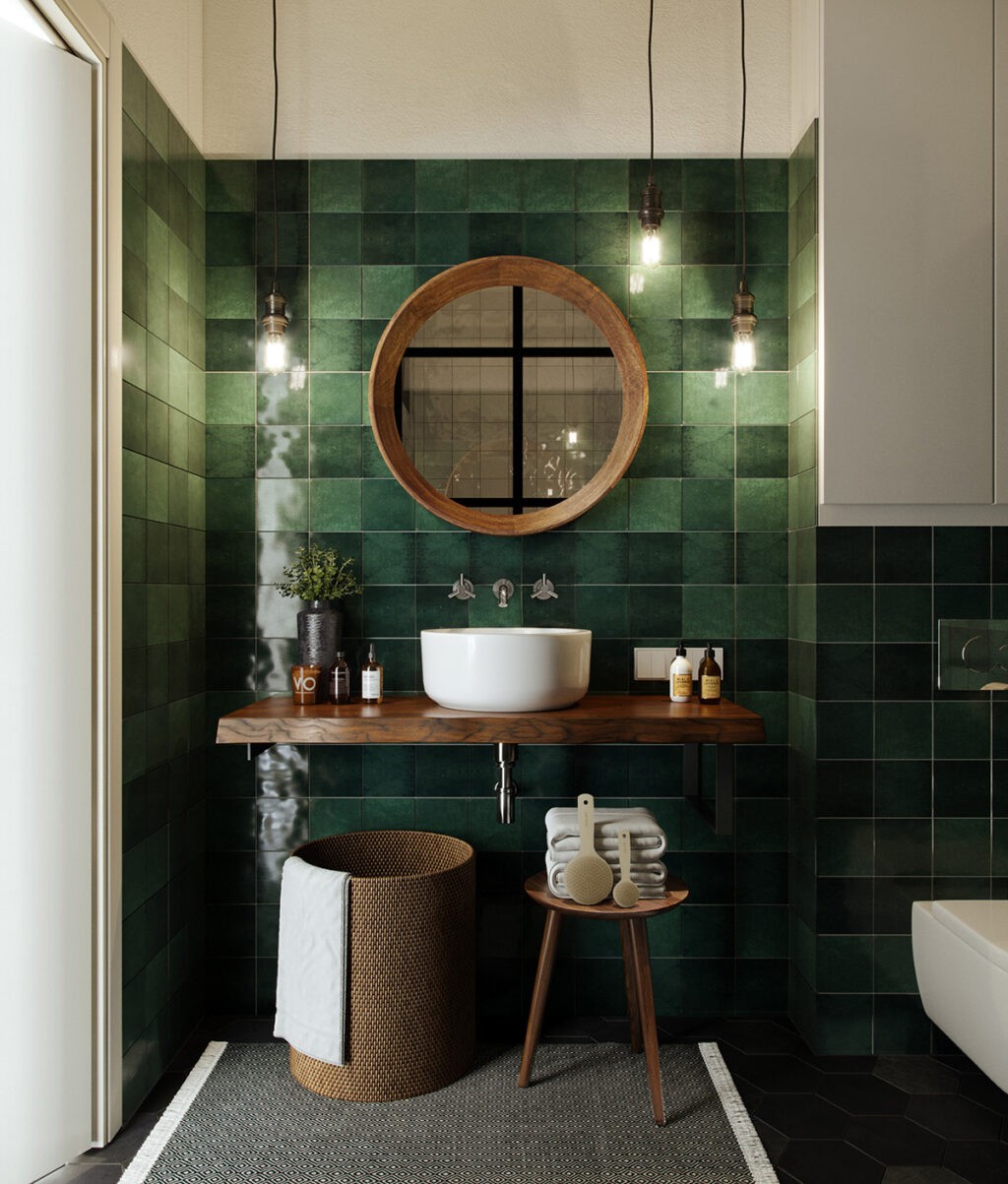 40 Green Bathroom Design Ideas With Tips And Accessories To Help You ...