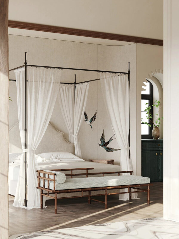 A Mellow Home Interior With Eastern Charm