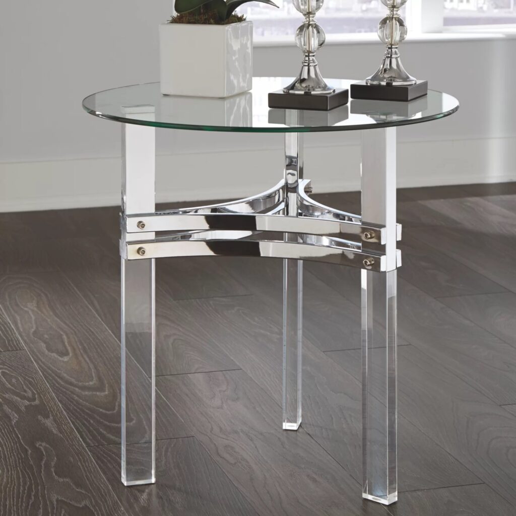 51 Acrylic Side Tables that Make Minimalism Look Glamorous