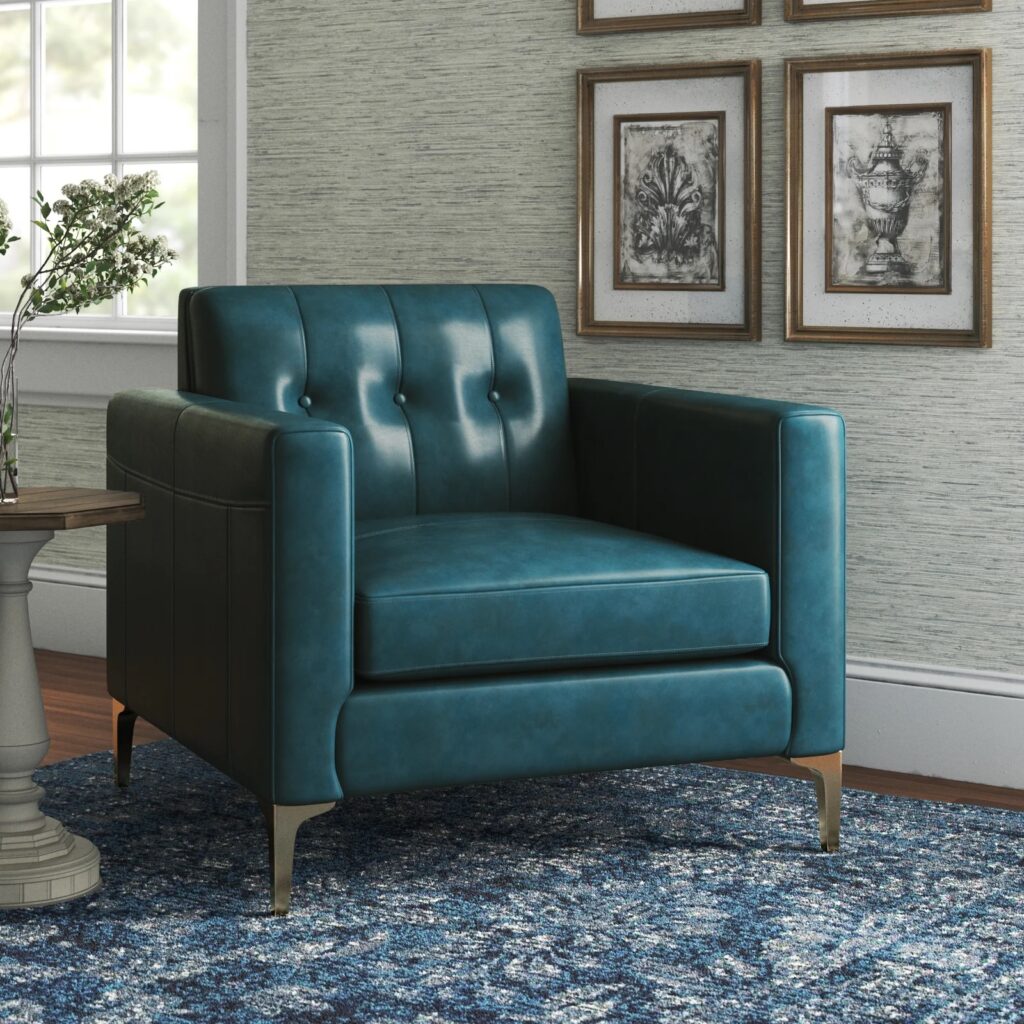 51 Leather Accent Chairs from Classic to Contemporary