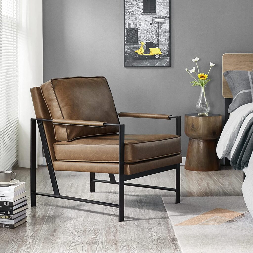 51 Leather Accent Chairs from Classic to Contemporary