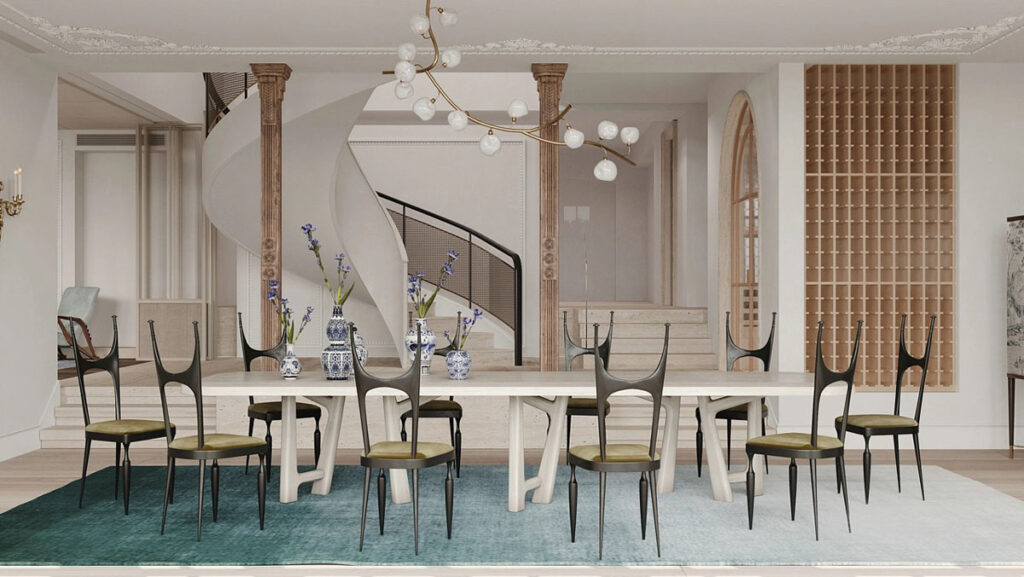 A Mellow Home Interior With Eastern Charm