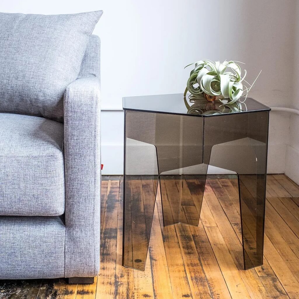 51 Acrylic Side Tables that Make Minimalism Look Glamorous