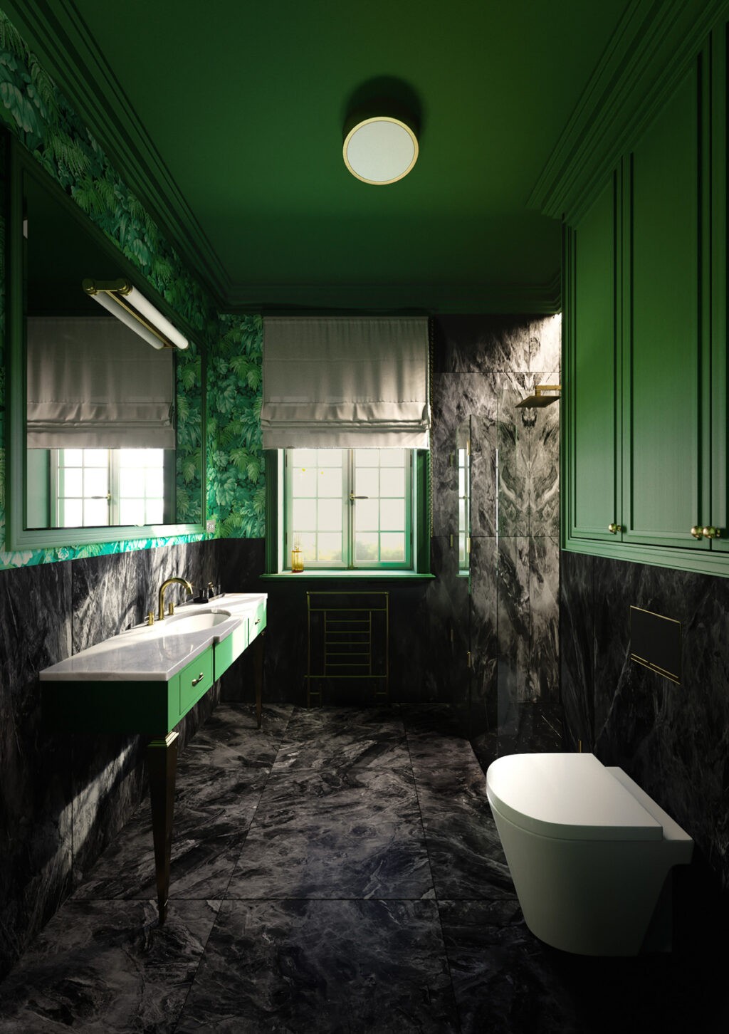 40 Green Bathroom Design Ideas With Tips And Accessories To Help You ...