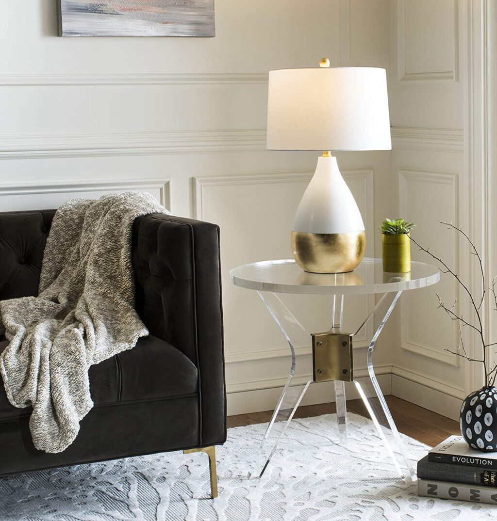 51 Acrylic Side Tables that Make Minimalism Look Glamorous