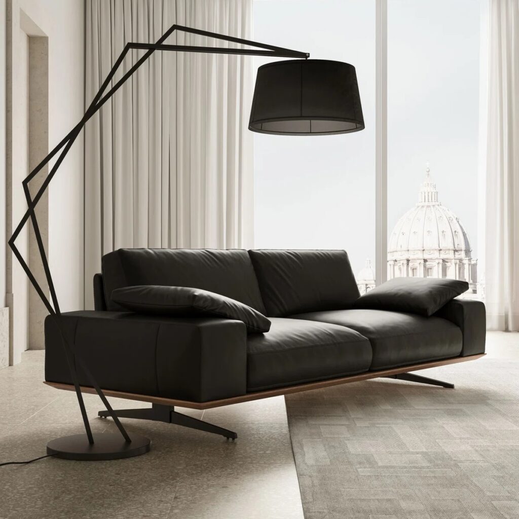 51 Black Couches that Blend Comfort and Chic Visual Drama