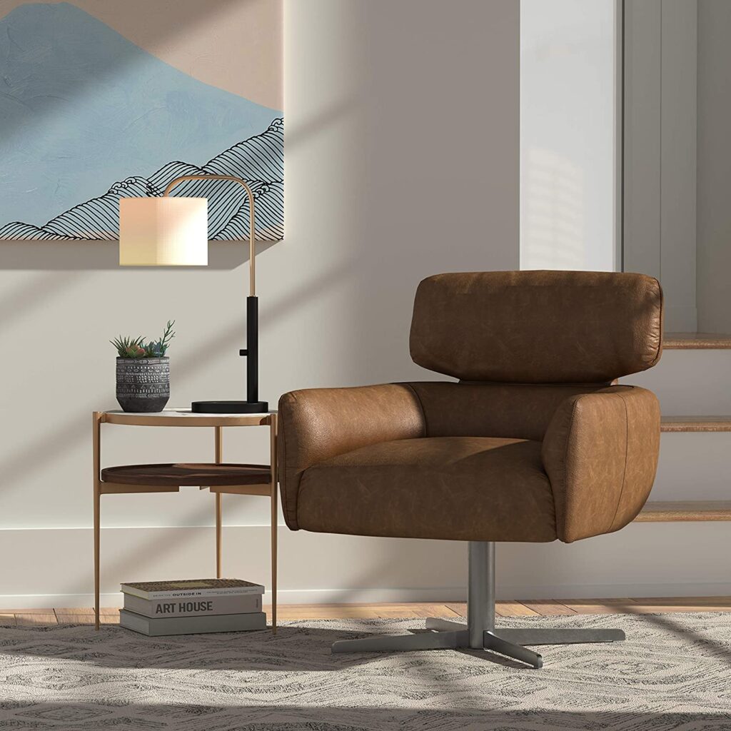 51 Leather Accent Chairs from Classic to Contemporary