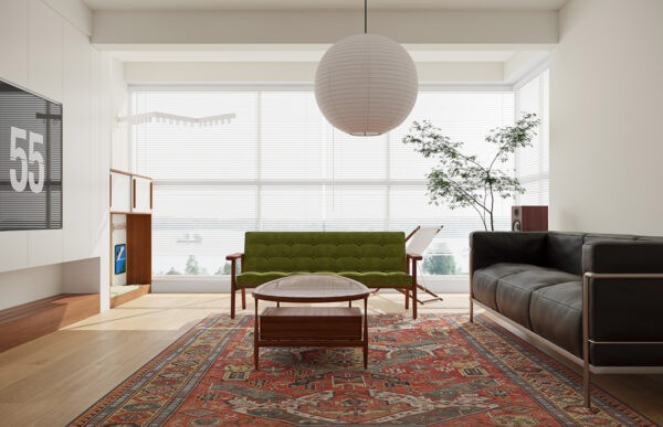 Mid-century Modern Decor Styled Four Ways