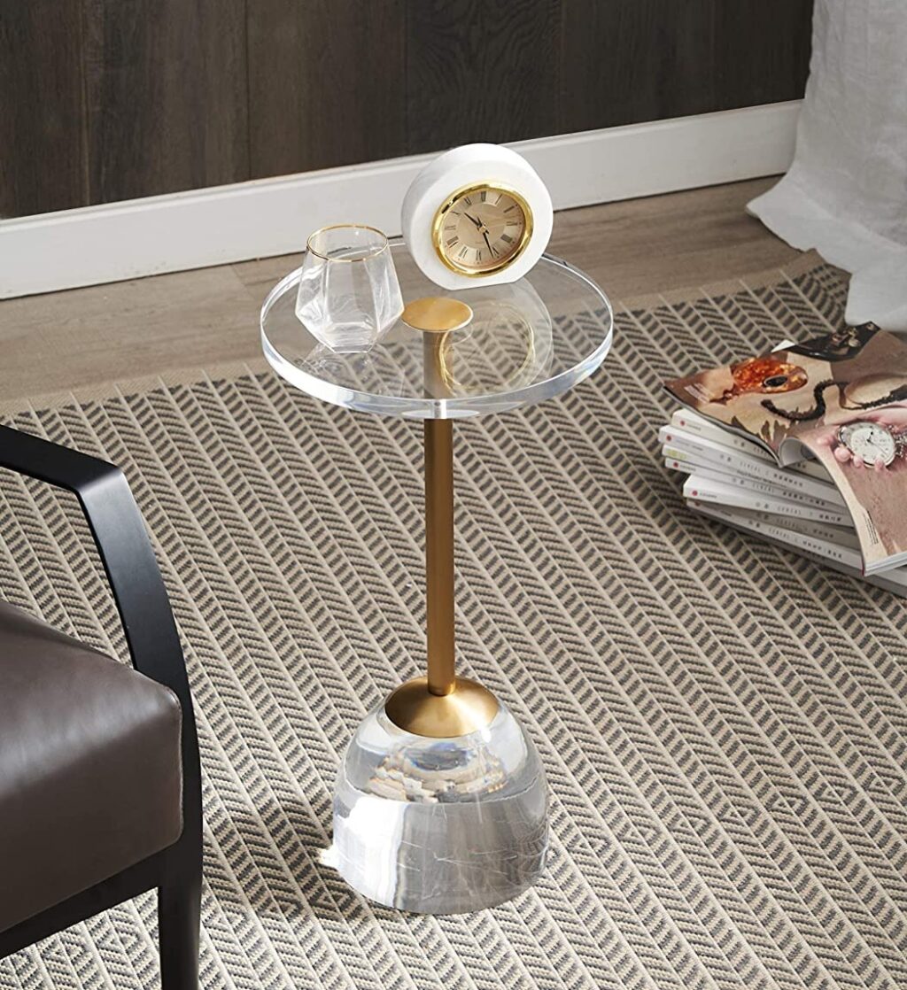 51 Acrylic Side Tables that Make Minimalism Look Glamorous