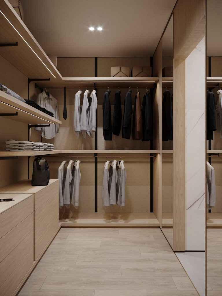 walk in wardrobe | Interior Design Ideas