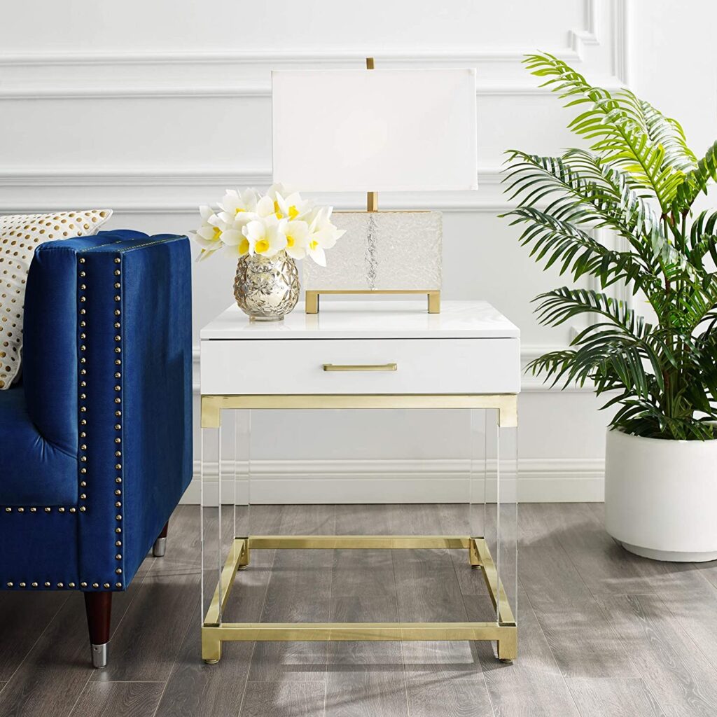 51 Acrylic Side Tables that Make Minimalism Look Glamorous
