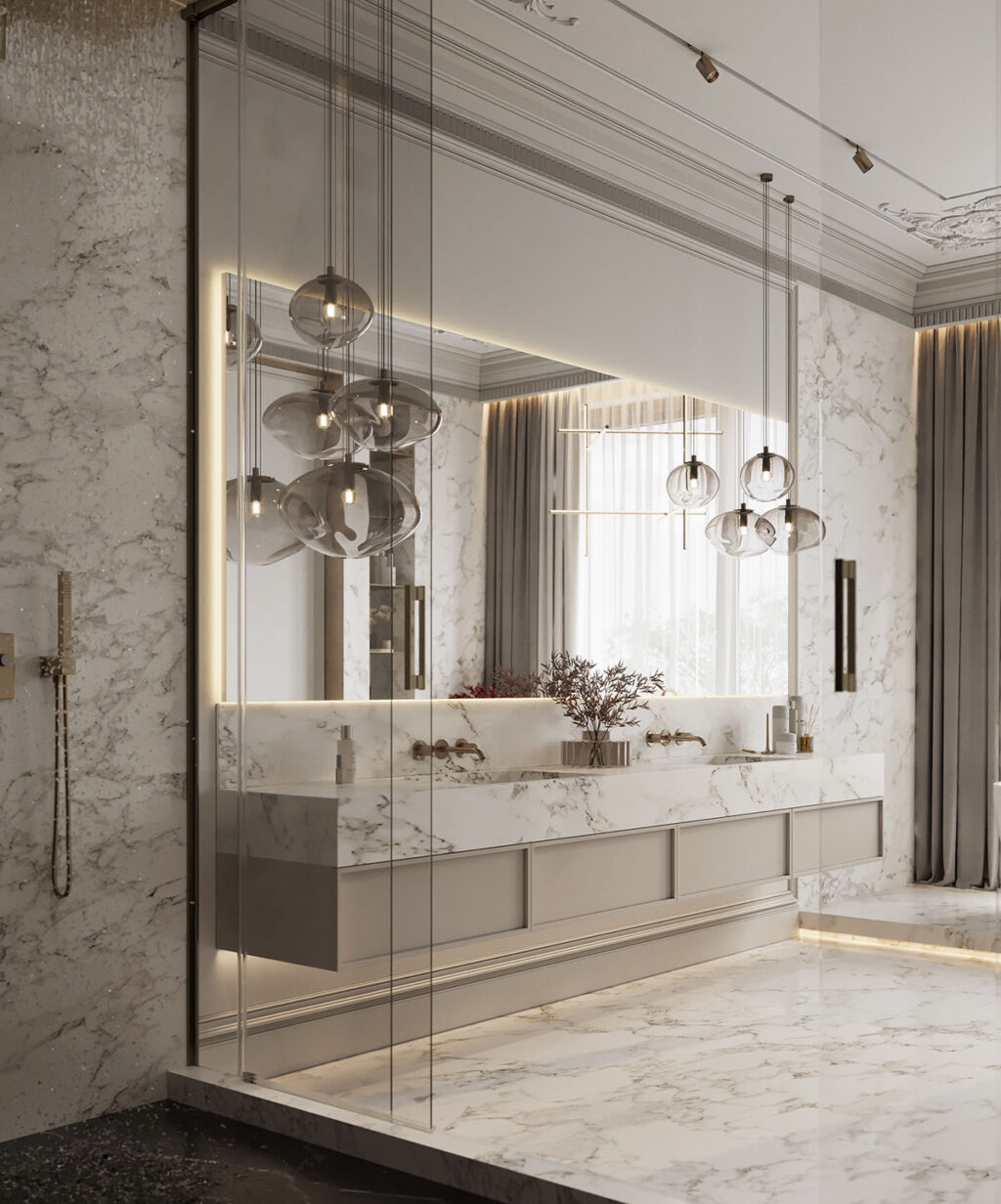 Neoclassical Interior Design With Confident Flair