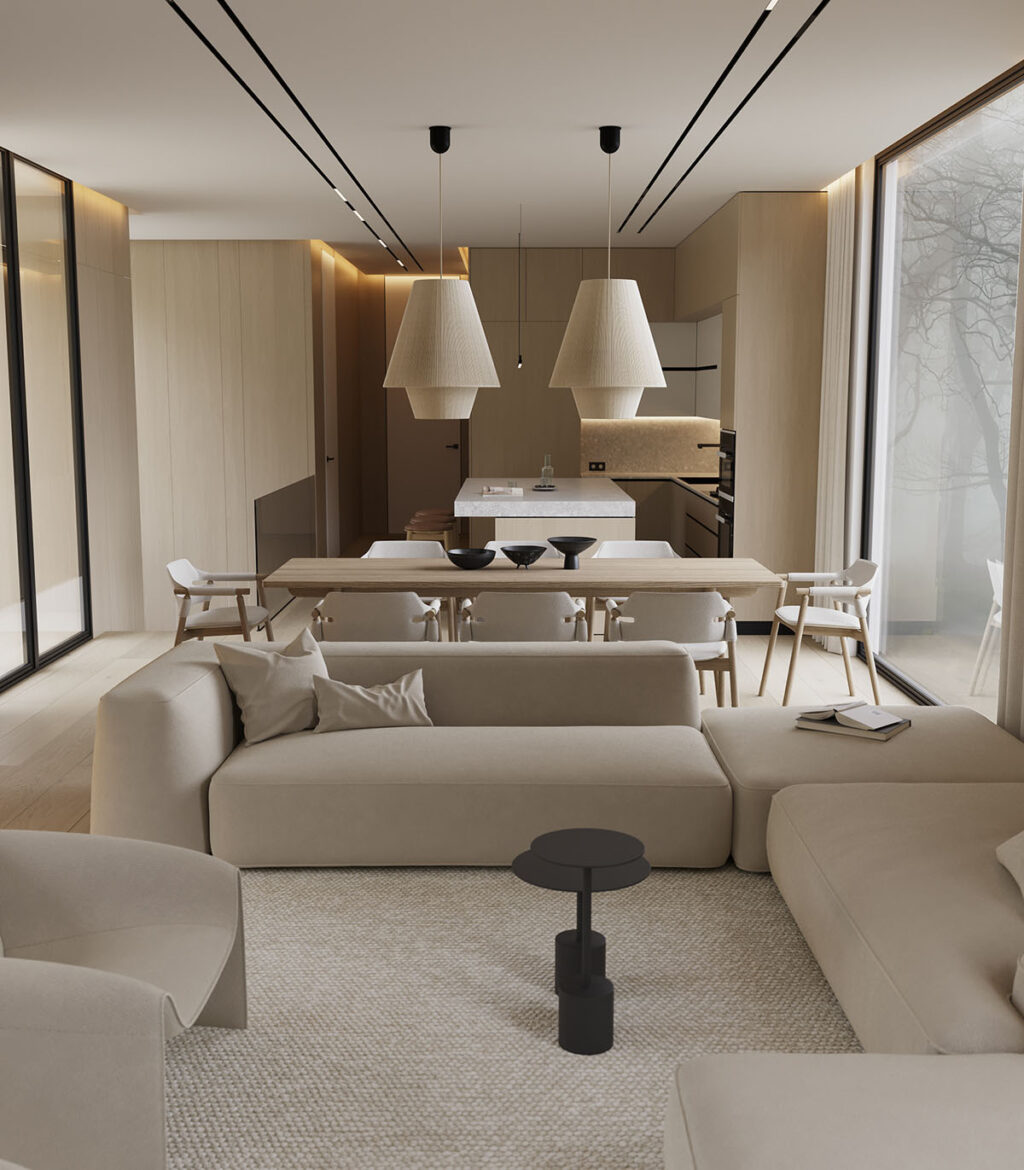 Beige Interiors That Range From Maximal To Minimal
