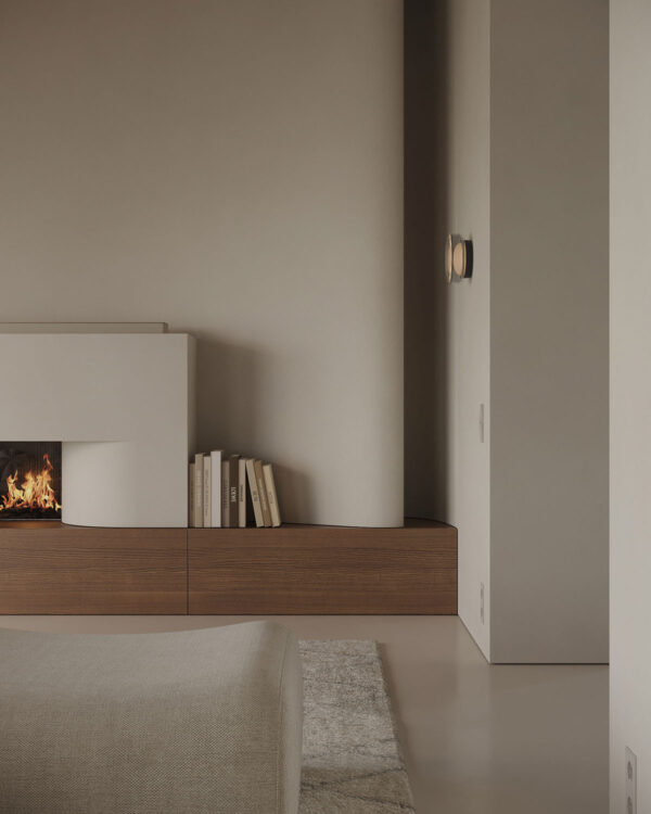 Warm Minimalist Home With A Soft White & Wood Color Scheme