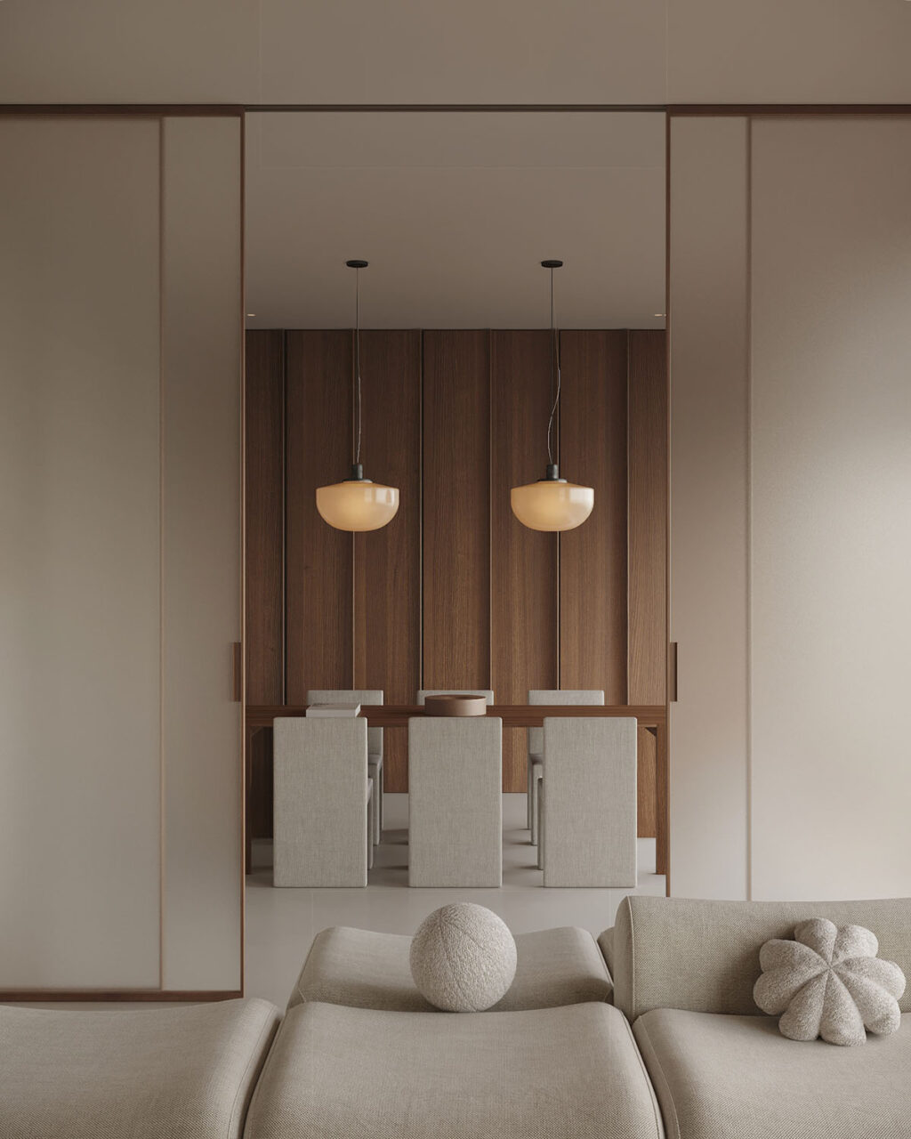Warm Minimalist Home With A Soft White & Wood Color Scheme