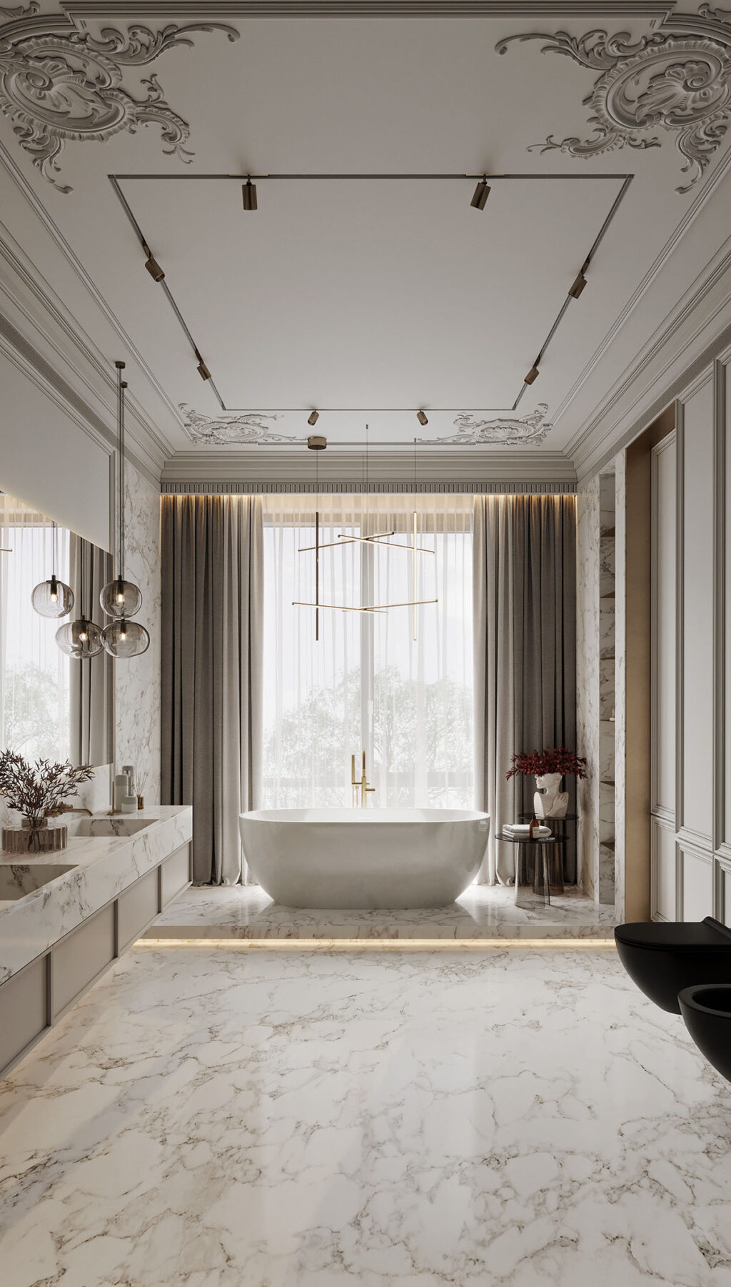 Neoclassical Interior Design With Confident Flair