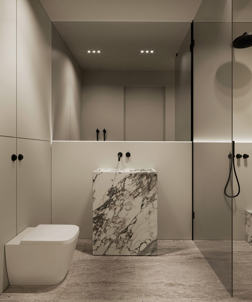 marble sink | Interior Design Ideas