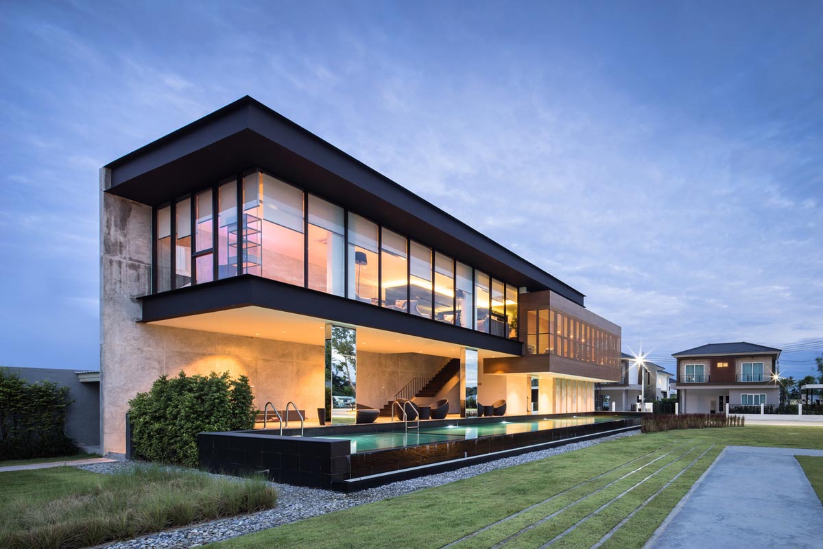 51 Modern Houses That Impress With Stunning Architecture, Pools ...