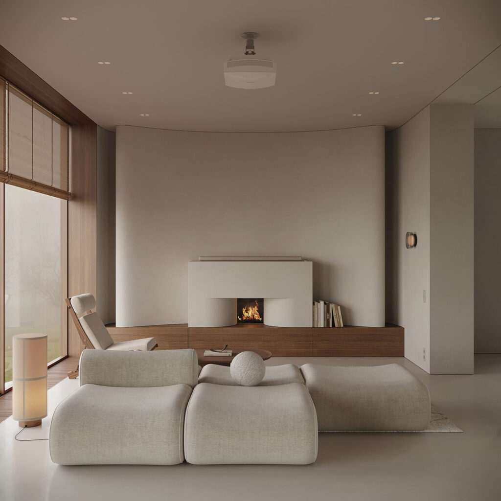 Warm Minimalist Home With A Soft White & Wood Color Scheme