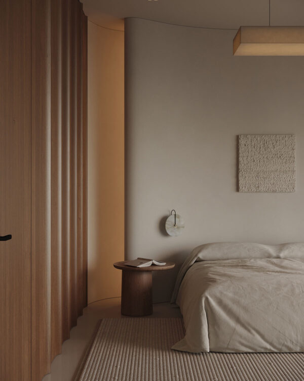 Warm Minimalist Home With A Soft White & Wood Color Scheme