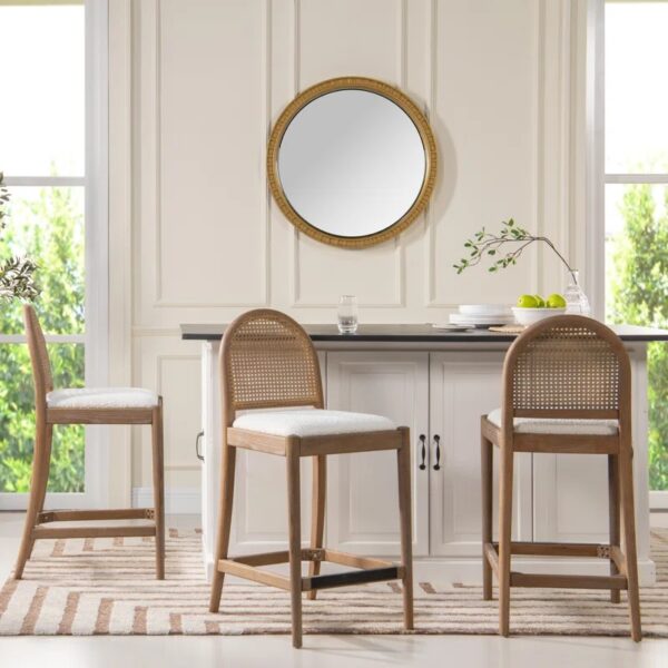 51 Upholstered Bar Stools That Blend Comfort and Style Seamlessly