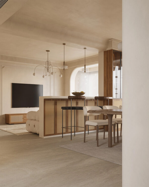Exemplary Beige Interiors With Sunny Dispositions