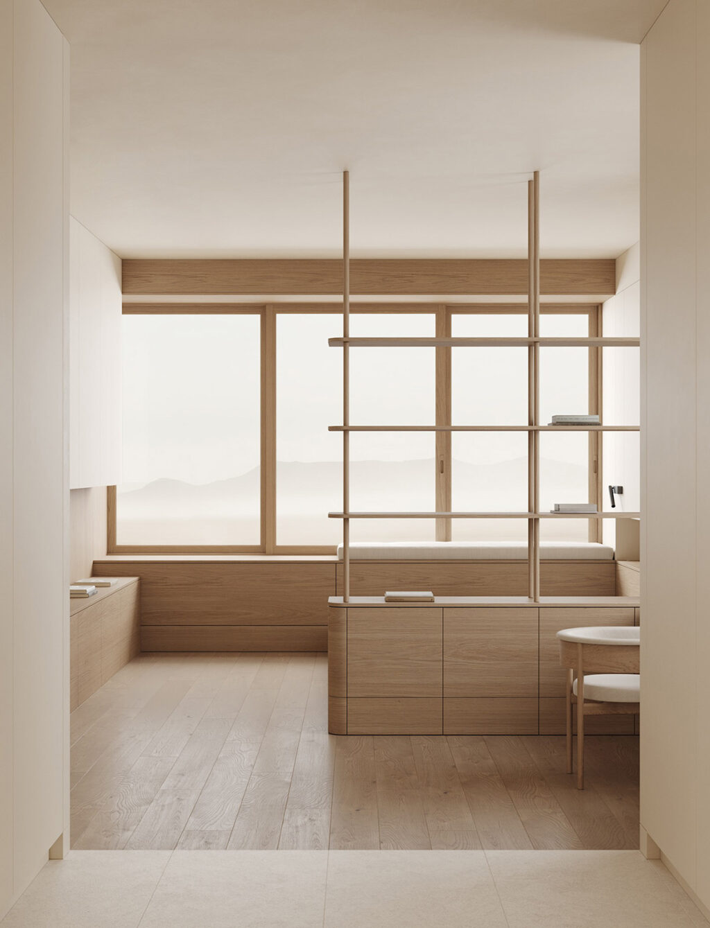 Built-in Furniture Ideas For Japandi Interiors