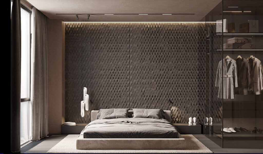 Gorgeous Modern Interiors With Gray Marble Accents