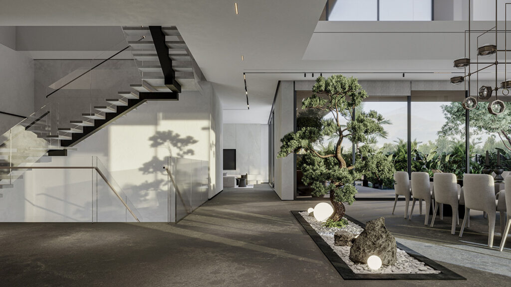 Luxury Villa Layouts with Strict Sectioning & Alignment