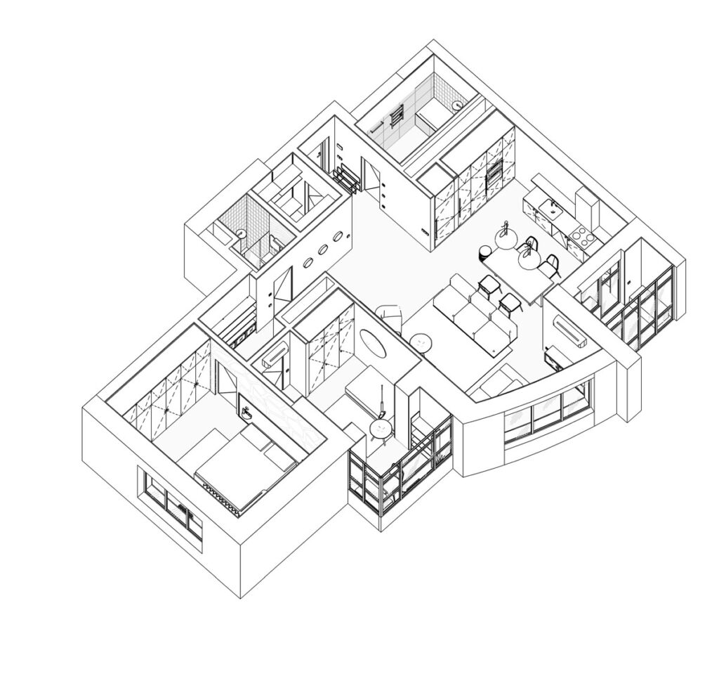 Colorful Interior With Provençal & Scandi Twists for a Fine Art Enthusiast