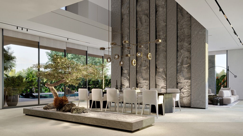 Luxury Villa Layouts with Strict Sectioning & Alignment