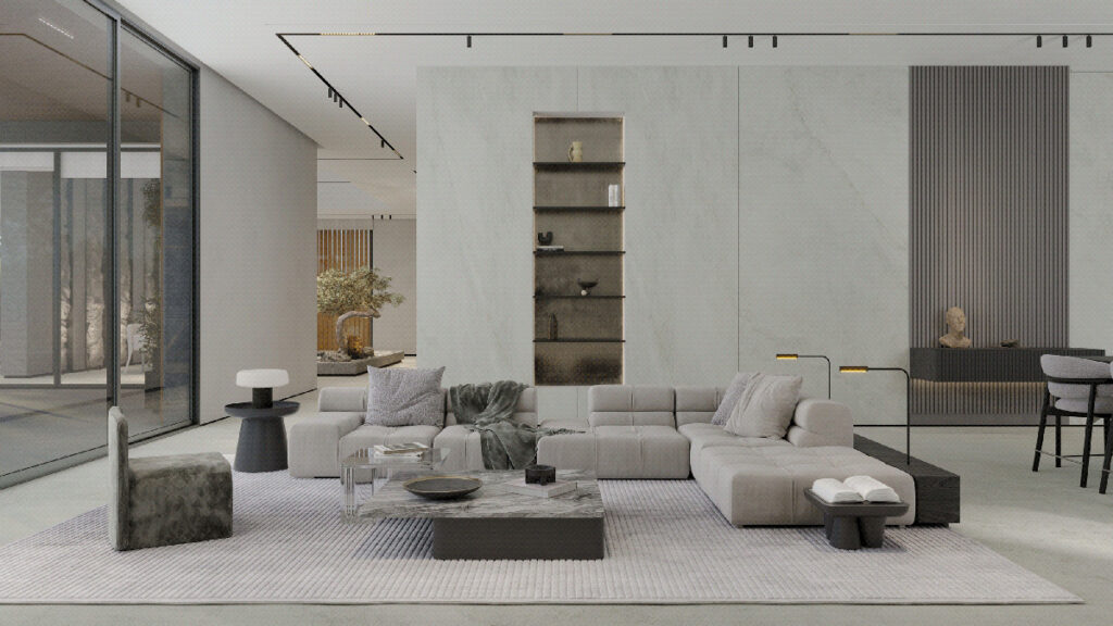 Luxury Villa Layouts with Strict Sectioning & Alignment