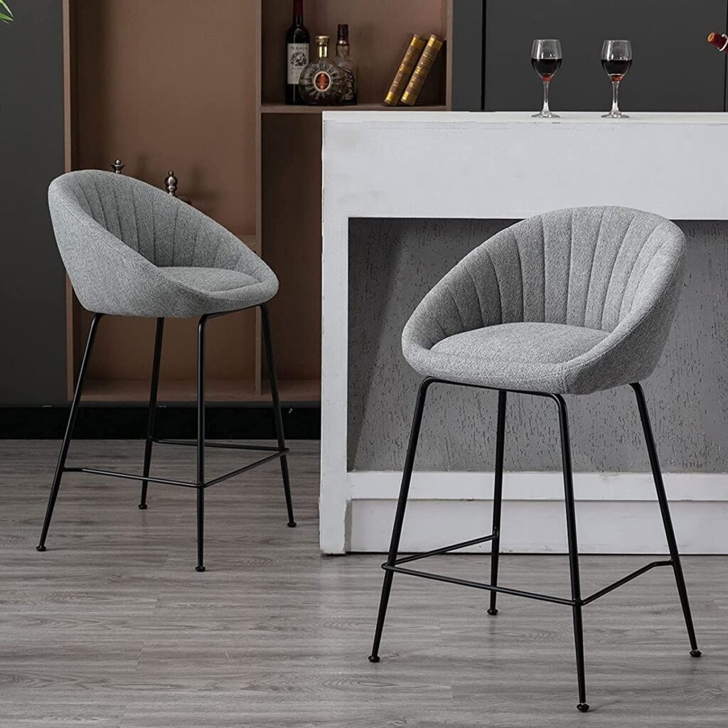 51 Upholstered Bar Stools That Blend Comfort and Style Seamlessly