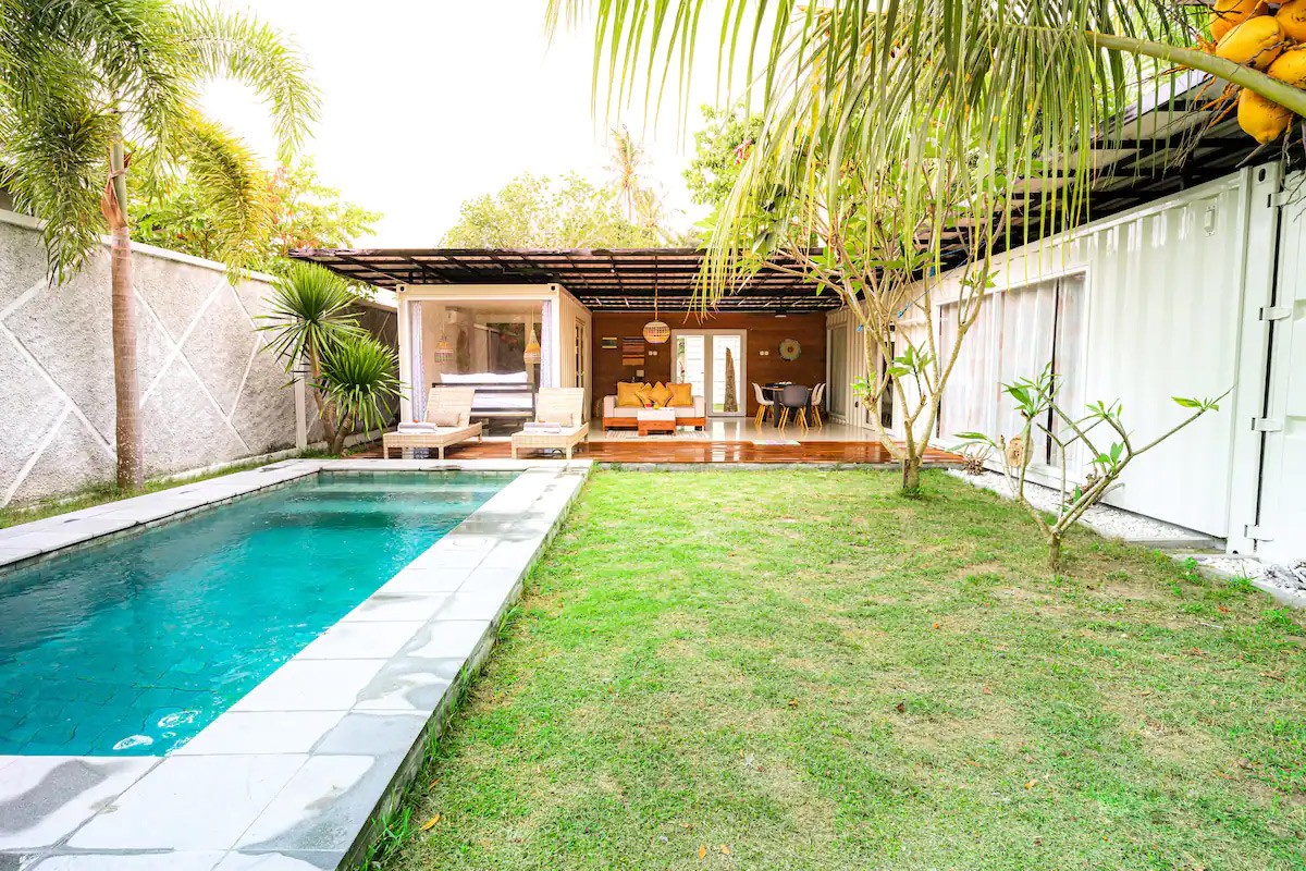 shipping-container-home-with-pool | Interior Design Ideas