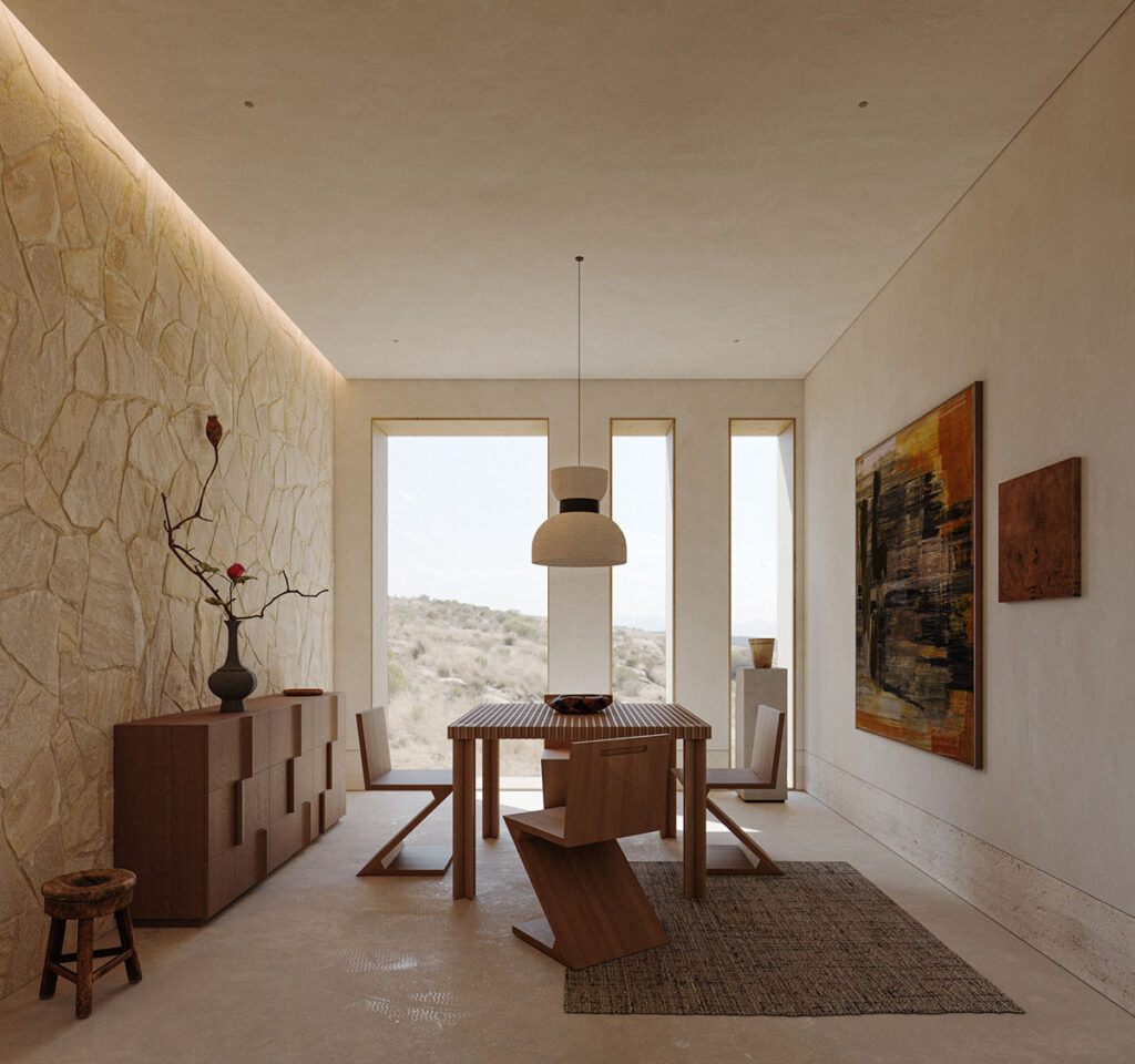 wooden console table | Interior Design Ideas