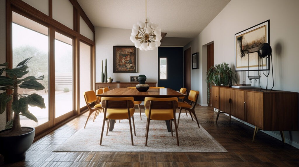40 Mid-Century Modern Dining Rooms That Capture the Essence of Iconic ...