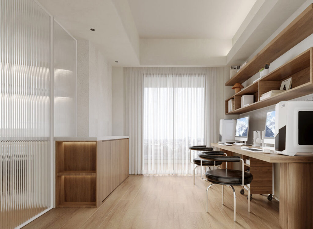 double workspaces | Interior Design Ideas