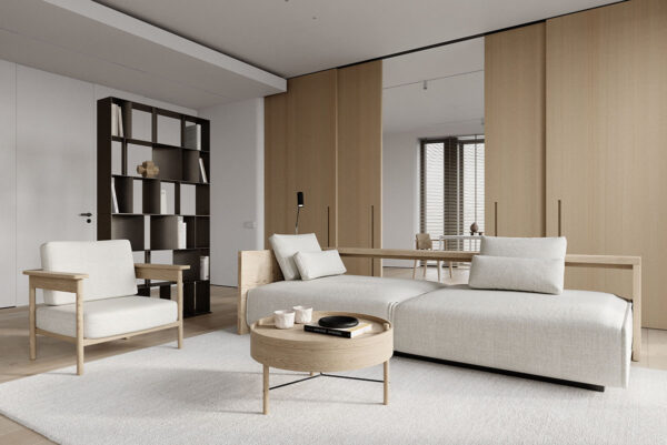 Japandi sofa | Interior Design Ideas