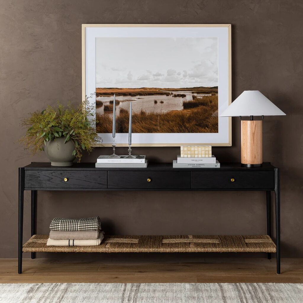 51 Black Console Tables to Style Any Space