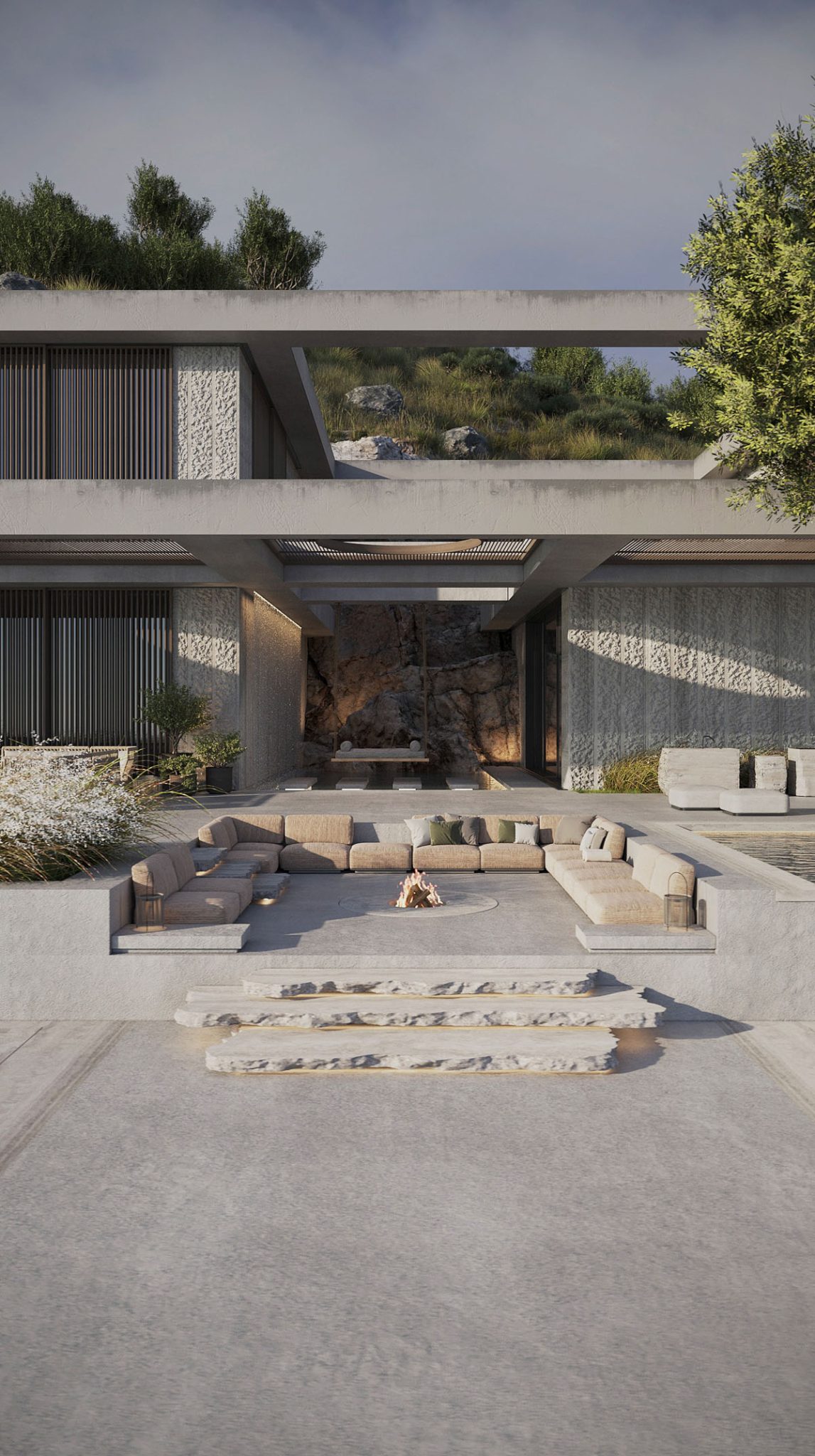 conversation pit | Interior Design Ideas