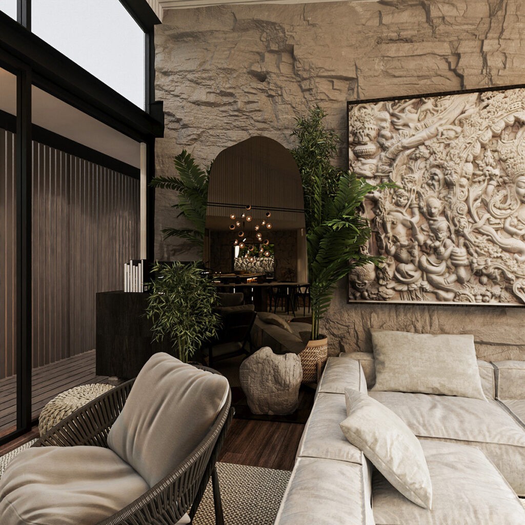 Exploring a High-End Home with Stone Decor Elements & Boho Magic