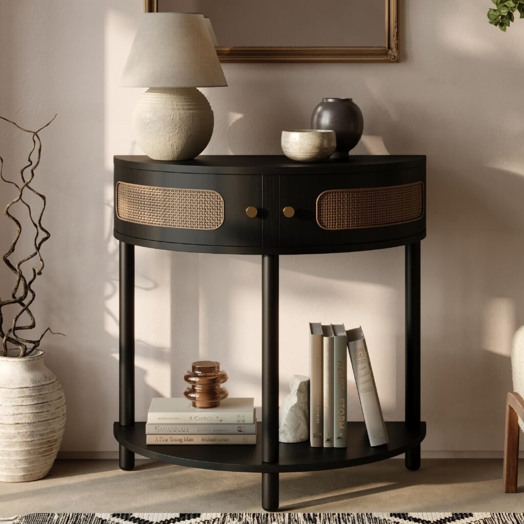 51 Black Console Tables to Style Any Space