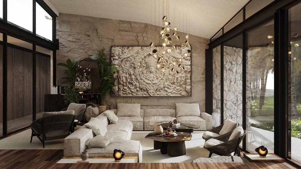 Exploring a High-End Home with Stone Decor Elements & Boho Magic